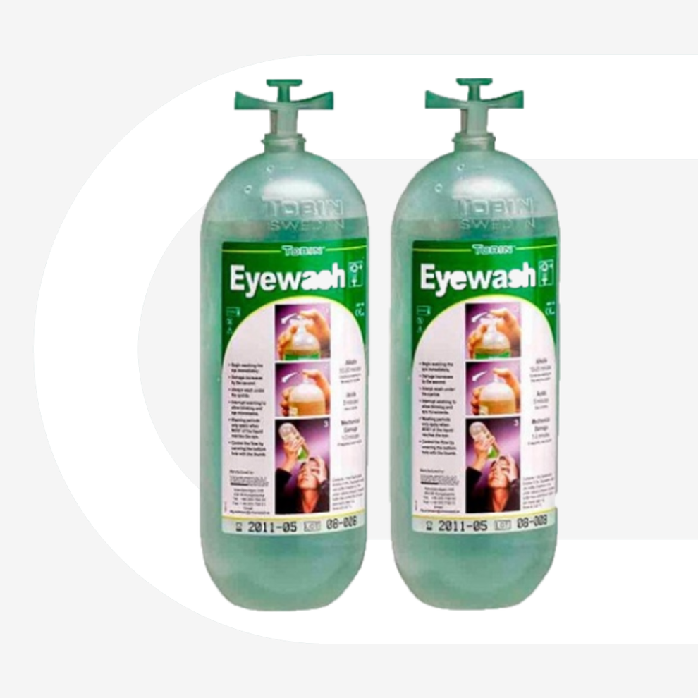 Repuesto botella lavaojos Tobin 2x1 litros – NC PRODUCTOS